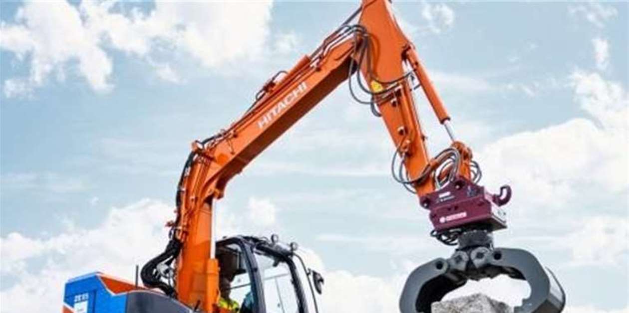 Hitachi UK showcases zero emissions electric excavator - Power Progress