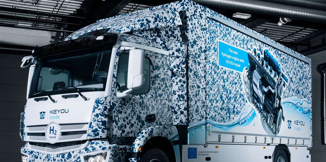 Keyou reveals new hydrogen ICE test vehicles - Power Progress