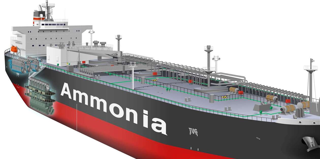 Ammonia-fueled vessel gets approval - Power Progress