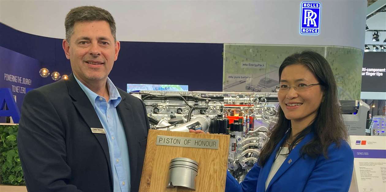 Rolls-Royce delivers 5555th mtu engine to Bell - Power Progress