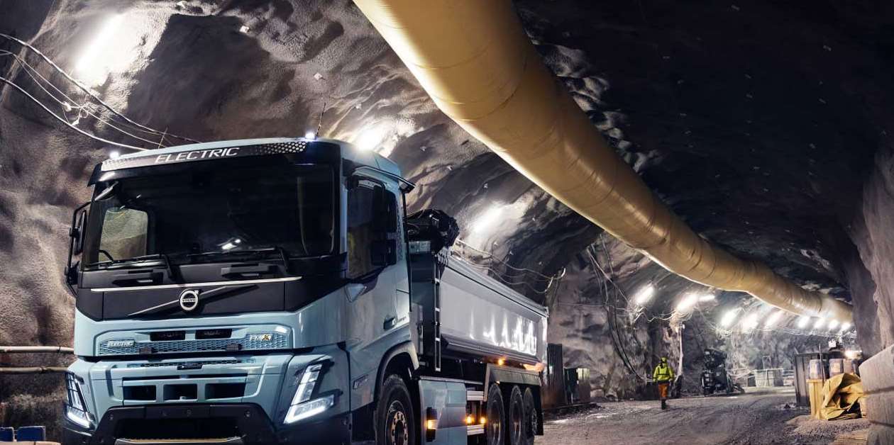 Volvo electric trucks for underground mining - Power Progress