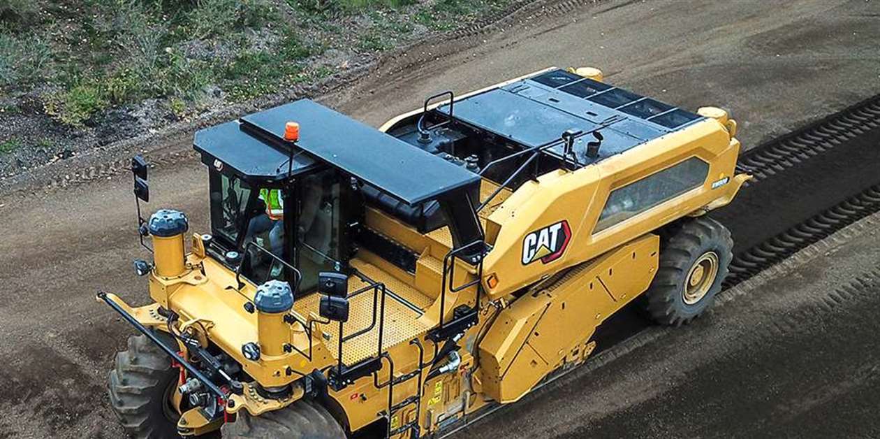Caterpillar road reclaimers adopt cold planer rotor drive - Power Progress