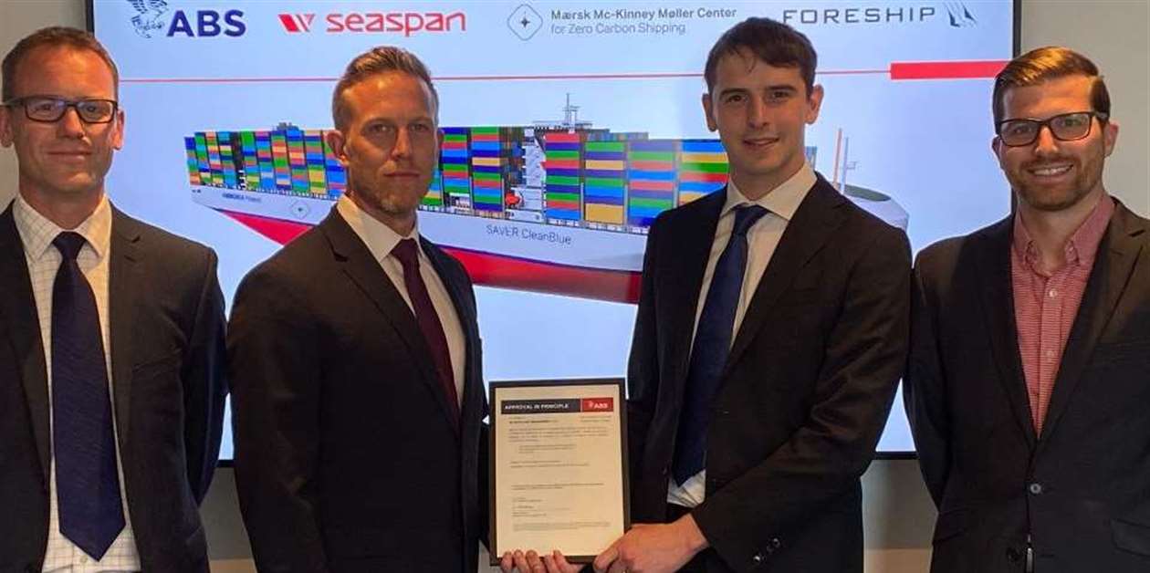 Ammonia-powered container ship design wins AiP - Power Progress