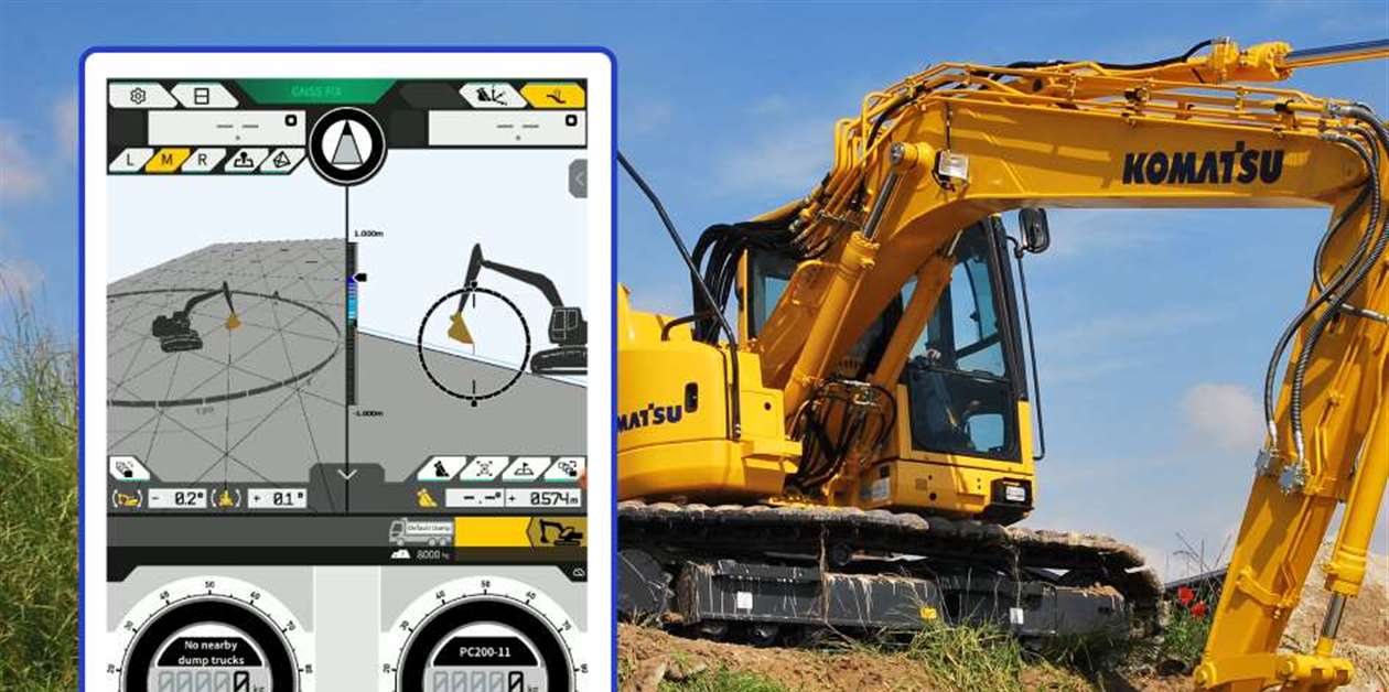 Komatsu offers 3D Machine Guidance across excavator range - Power Progress