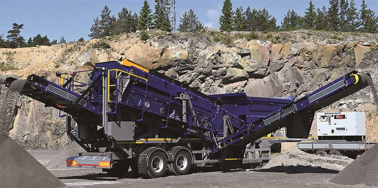 Maskin Mekano introduces fully electric screener model - Power Progress
