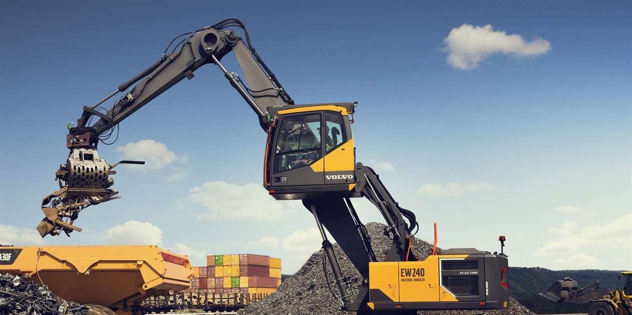 Volvo launches grid-connected electric material handler - Power Progress