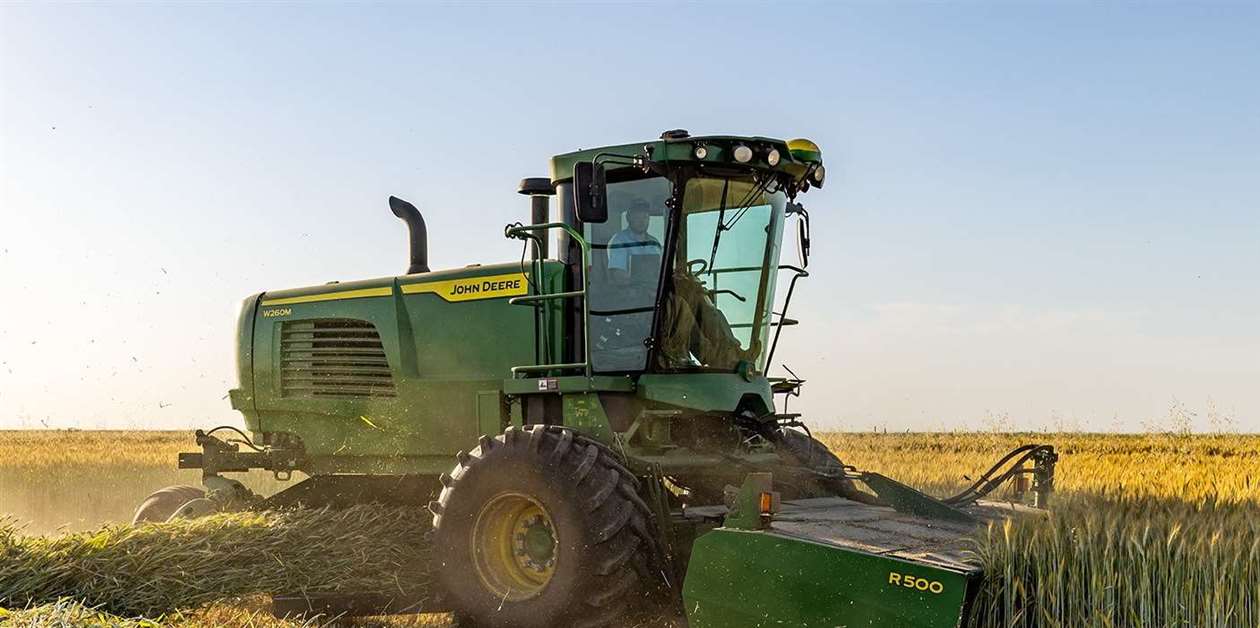 John Deere expands W200 windrower series - Power Progress