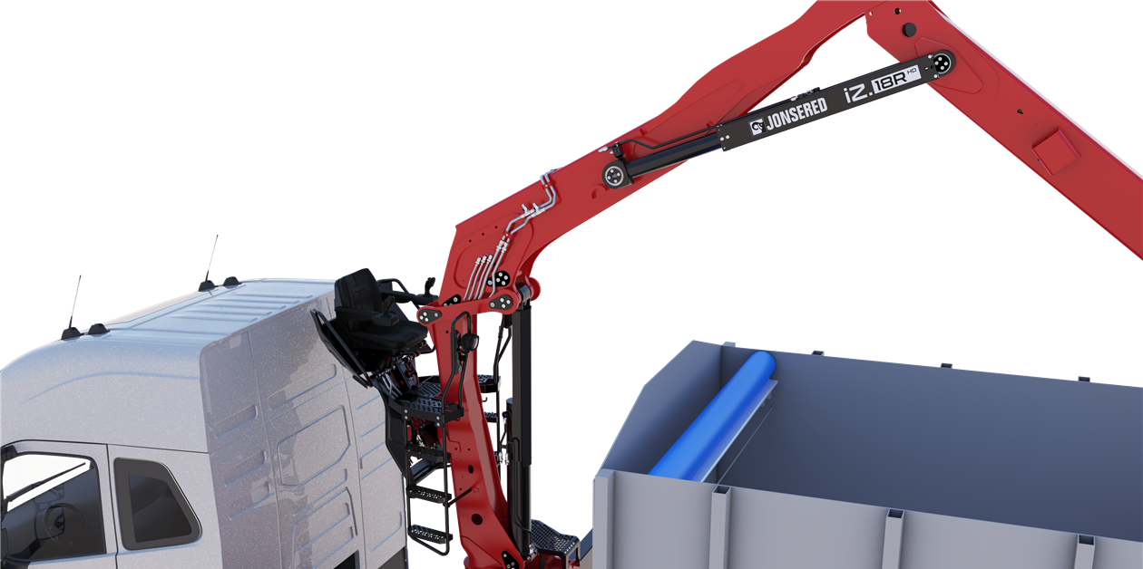 Hiab launches loader crane for recycling - Power Progress