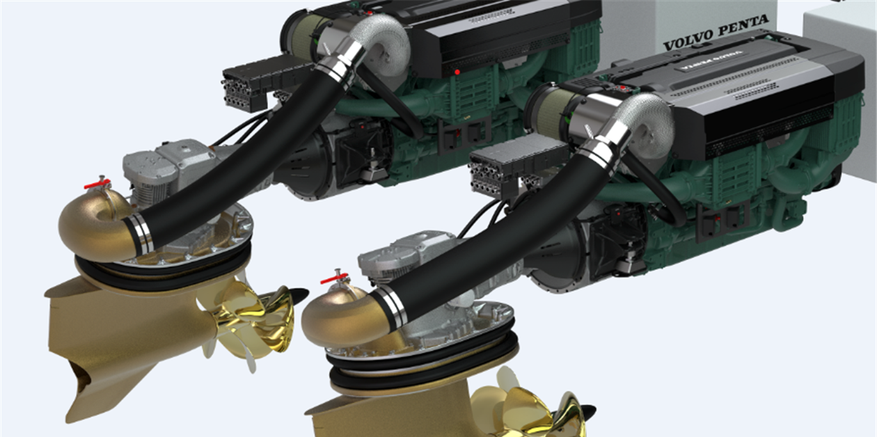 Volvo Penta unveils helm-to-propeller hybrid-electric package - Power ...
