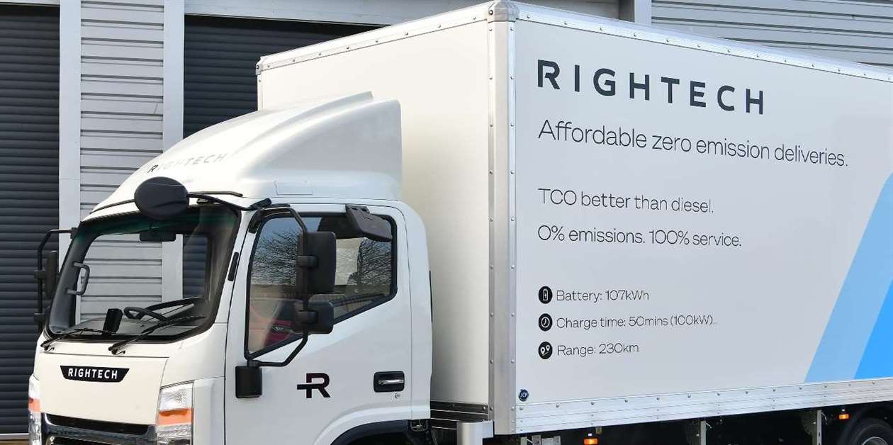 Rightech unveils first vehicle, the RT75 UK BEV - Power Progress