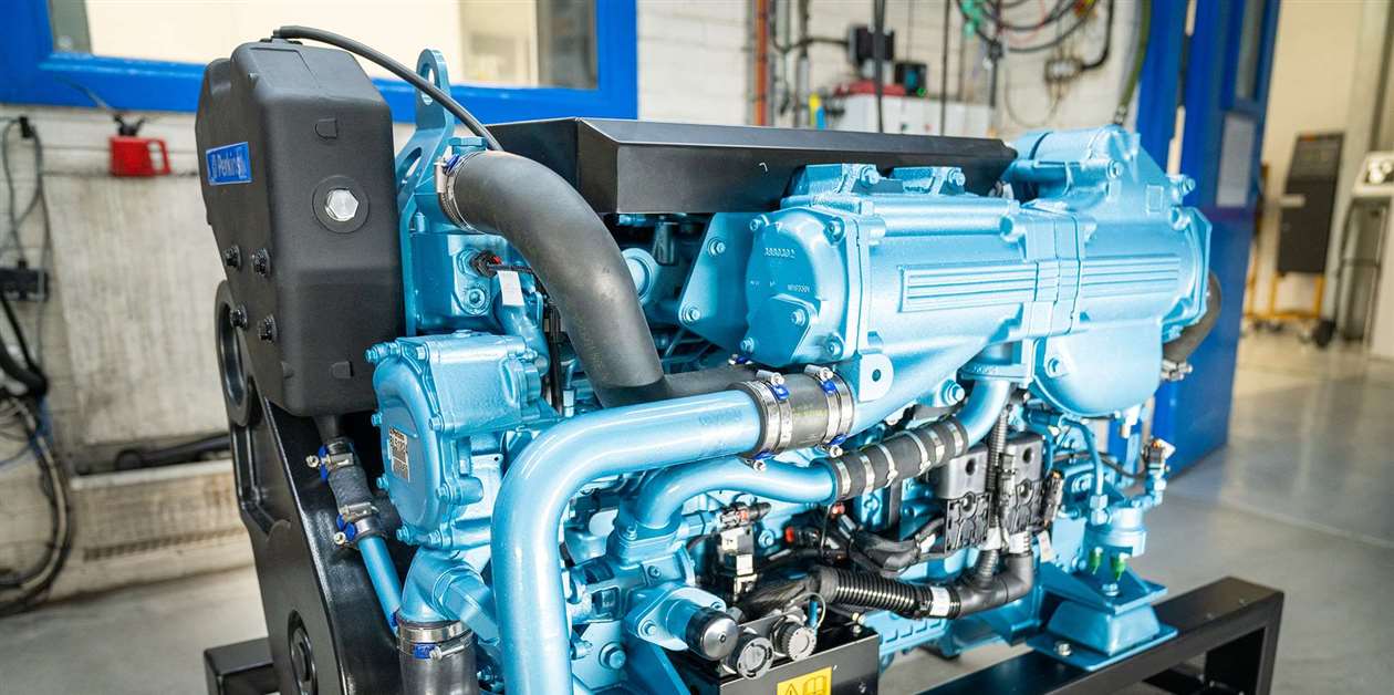 Perkins présente une nouvelle série de moteurs marins - Power Progress