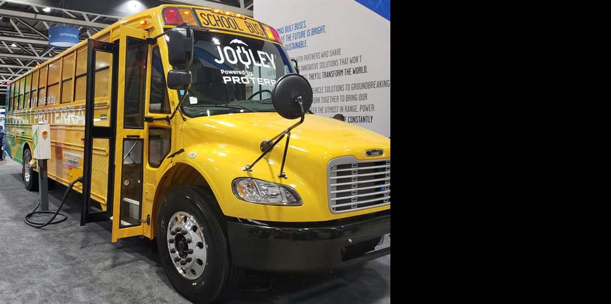 Proterra, Thomas Built Buses Debut E-School Bus - Power Progress