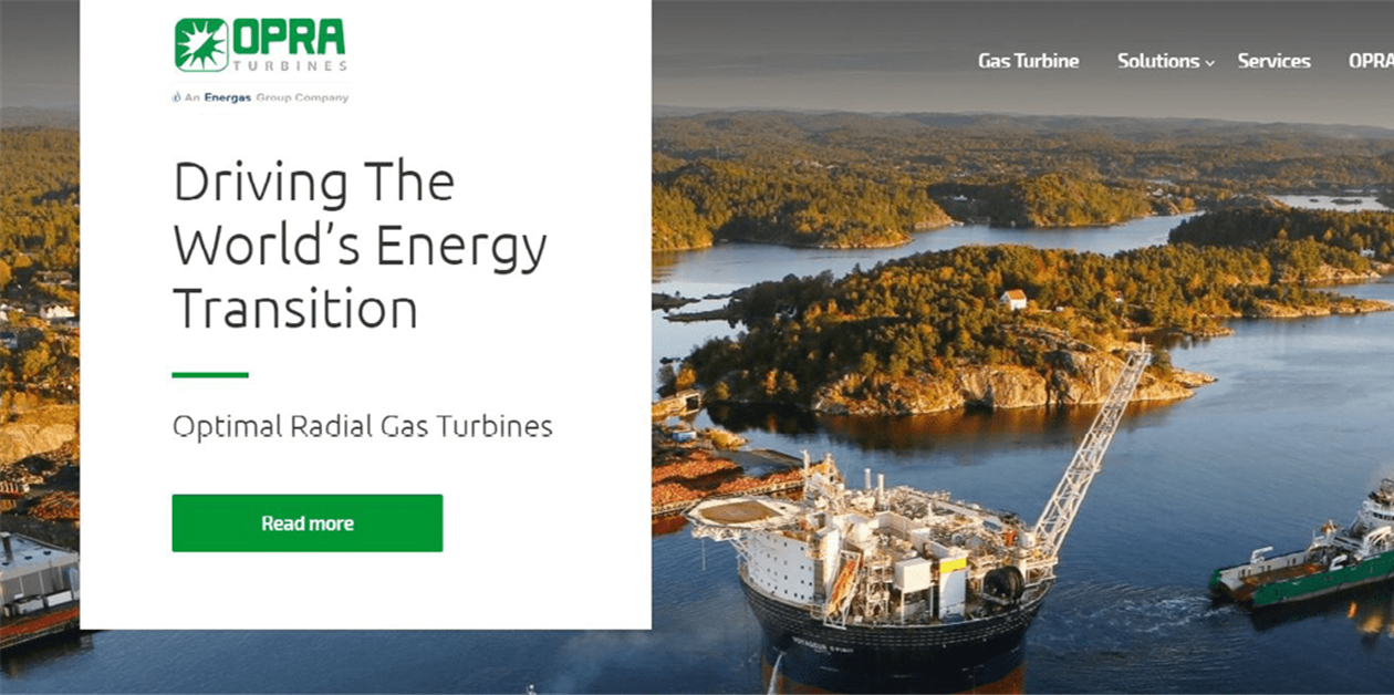 Opra Turbines Updates Web Site - Power Progress