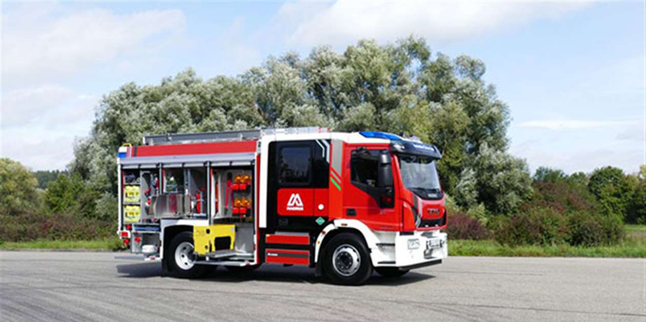 Magirus CNG Fire Truck - Power Progress