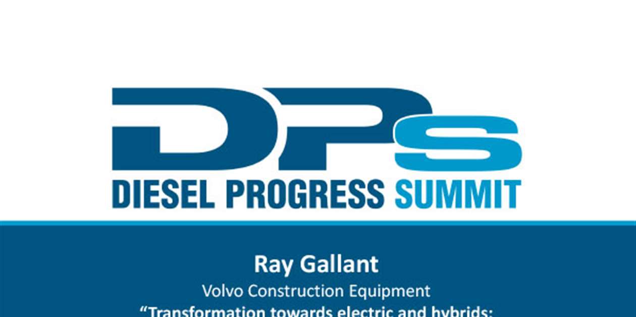 Ray Gallant, Volvo CE – Transformation towards electric and hybrids ...