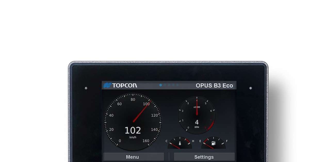 New Topcon display - Power Progress