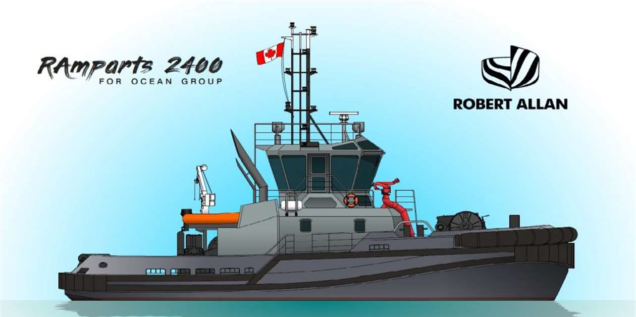 Royal Canadian Navy Tugs Getting MAN Engines - Power Progress