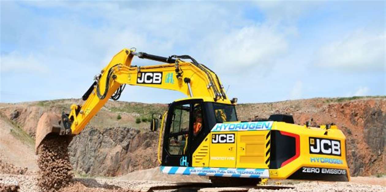 Hydrogen Excavator “First” From JCB - Power Progress