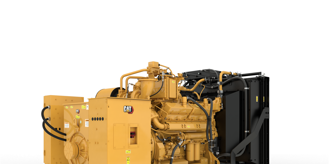 Cat G3412 Natural Gas Gen-Set - Power Progress