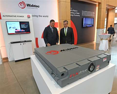 Wabtec debuts “world first” battery-powered locomotive - Power Progress