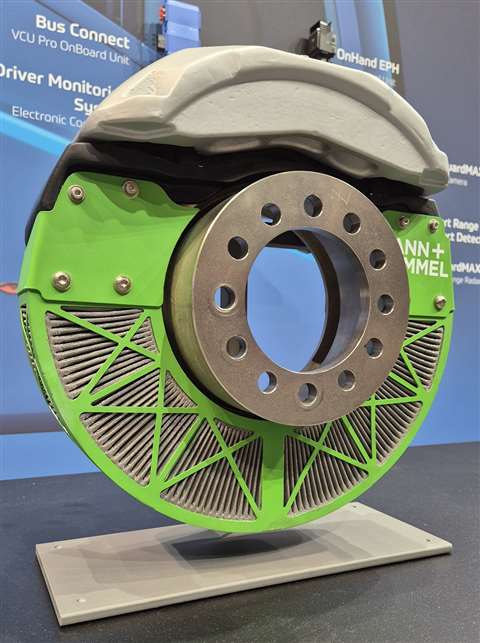 ZF, Mann+Hummel show AeroSolfd brake dust capture solution - Power Progress