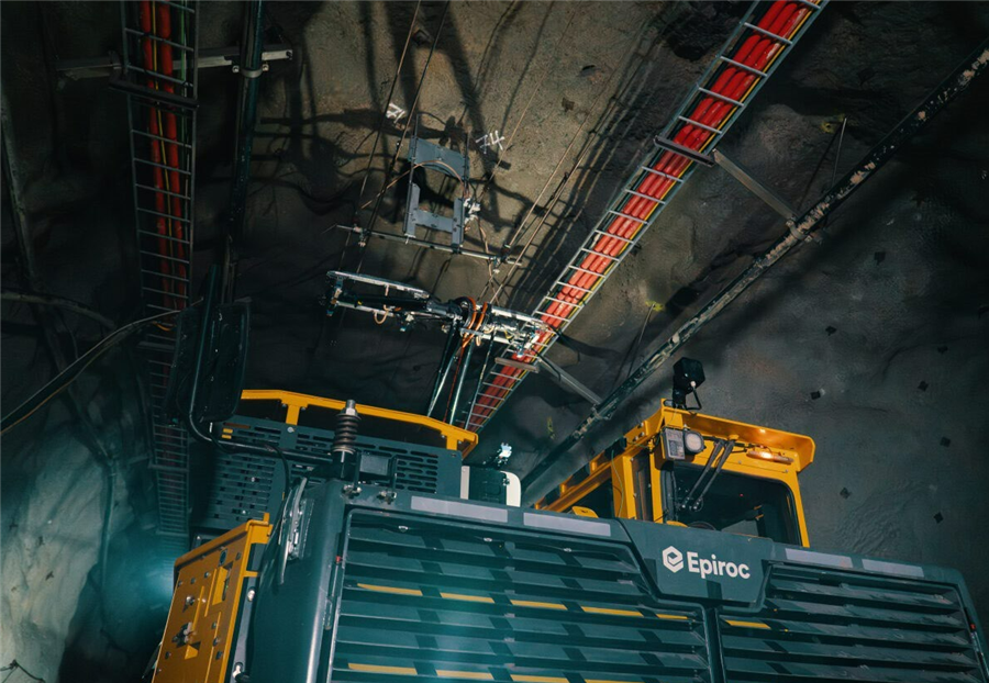 Electric trolley system tested for underground mining - Power Progress