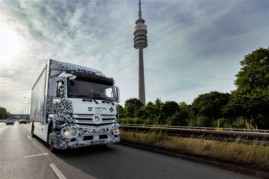 Keyou makes first customer delivery of H2 ICE truck - Power Progress
