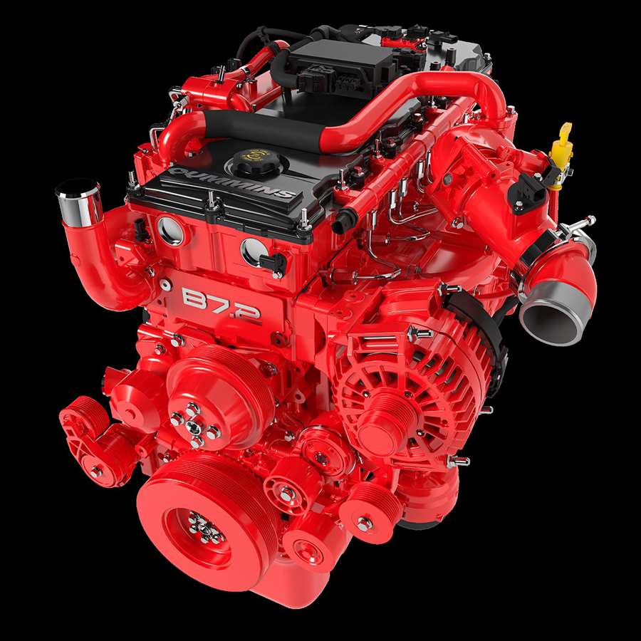 Cummins B7.2 medium-duty truck engine debuts - Power Progress