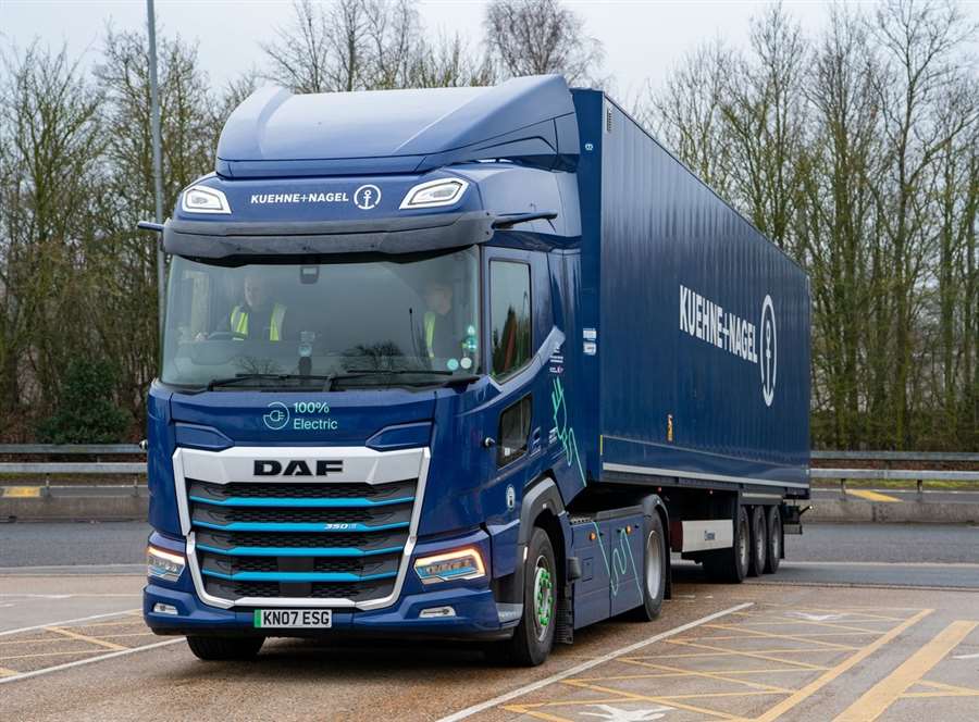 First electric HGV completes journey through Channel Tunnel - Power ...